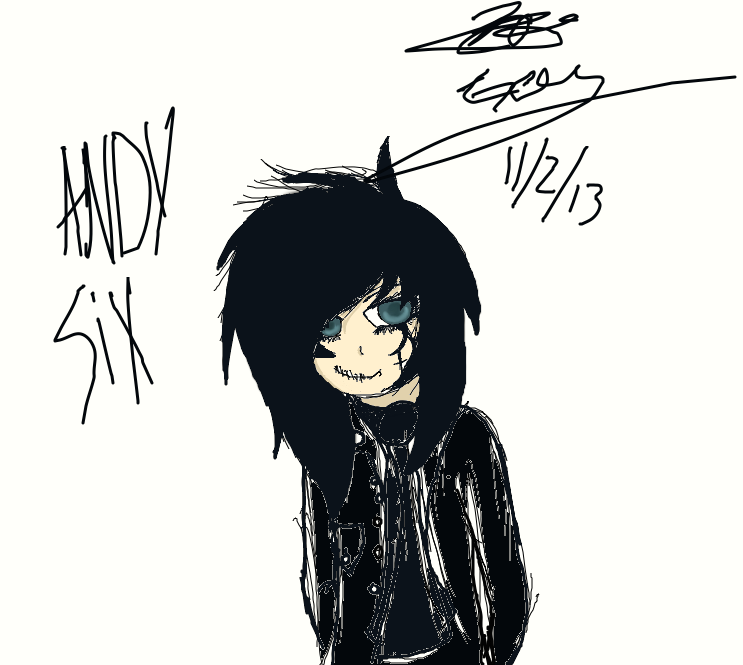 BVB Andy (Six) Biersack by PinkieTwinky on DeviantArt