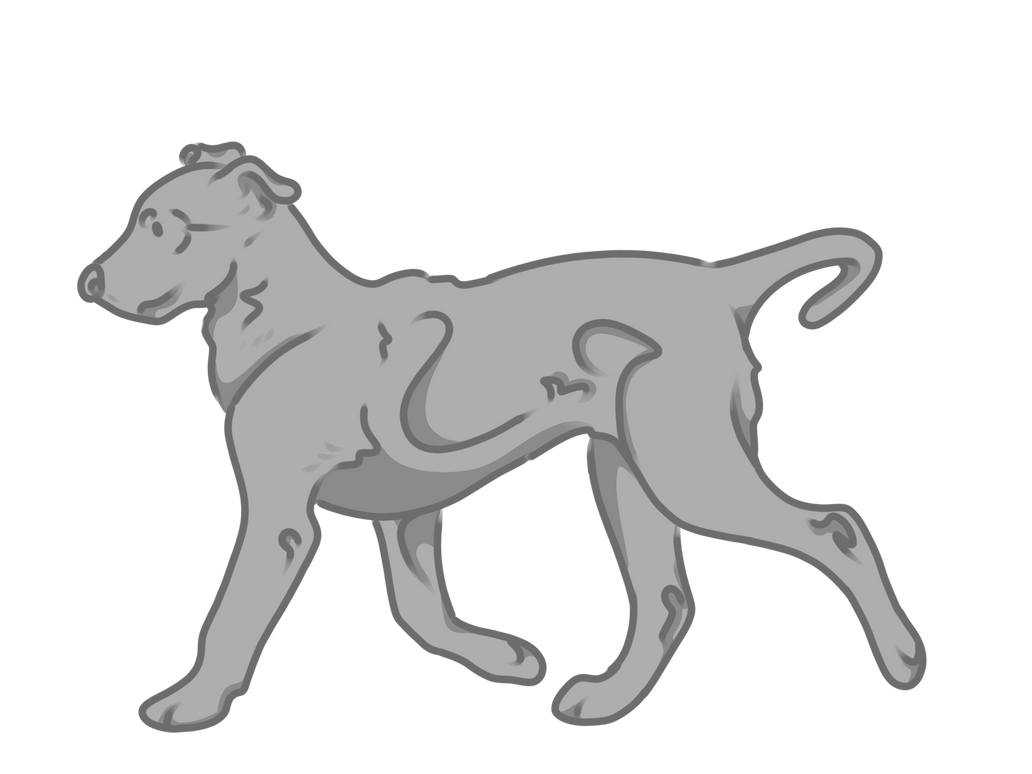 F2U Malinois Puppy Lineart by BluesDogs on DeviantArt