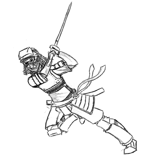 Charging Samurai by Chapocolypse on DeviantArt