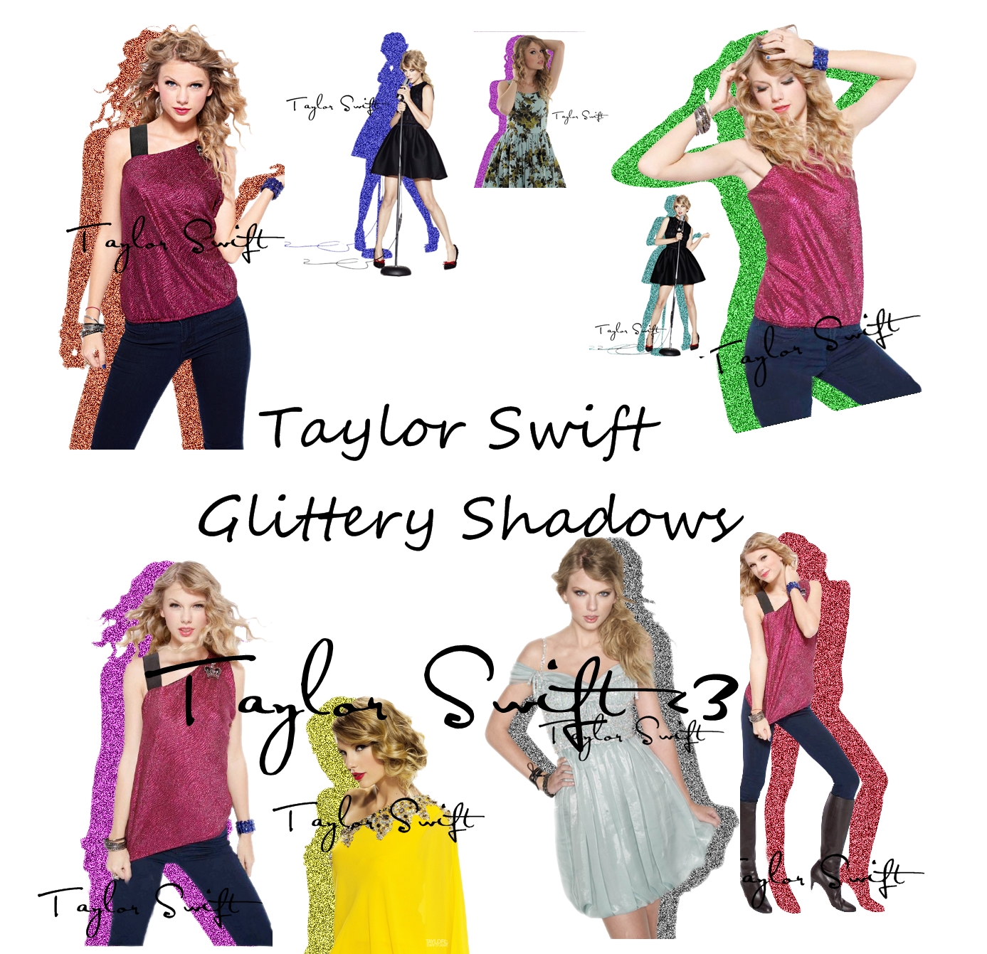 Taylor Swift Glittery Shadow by alleah67 on DeviantArt