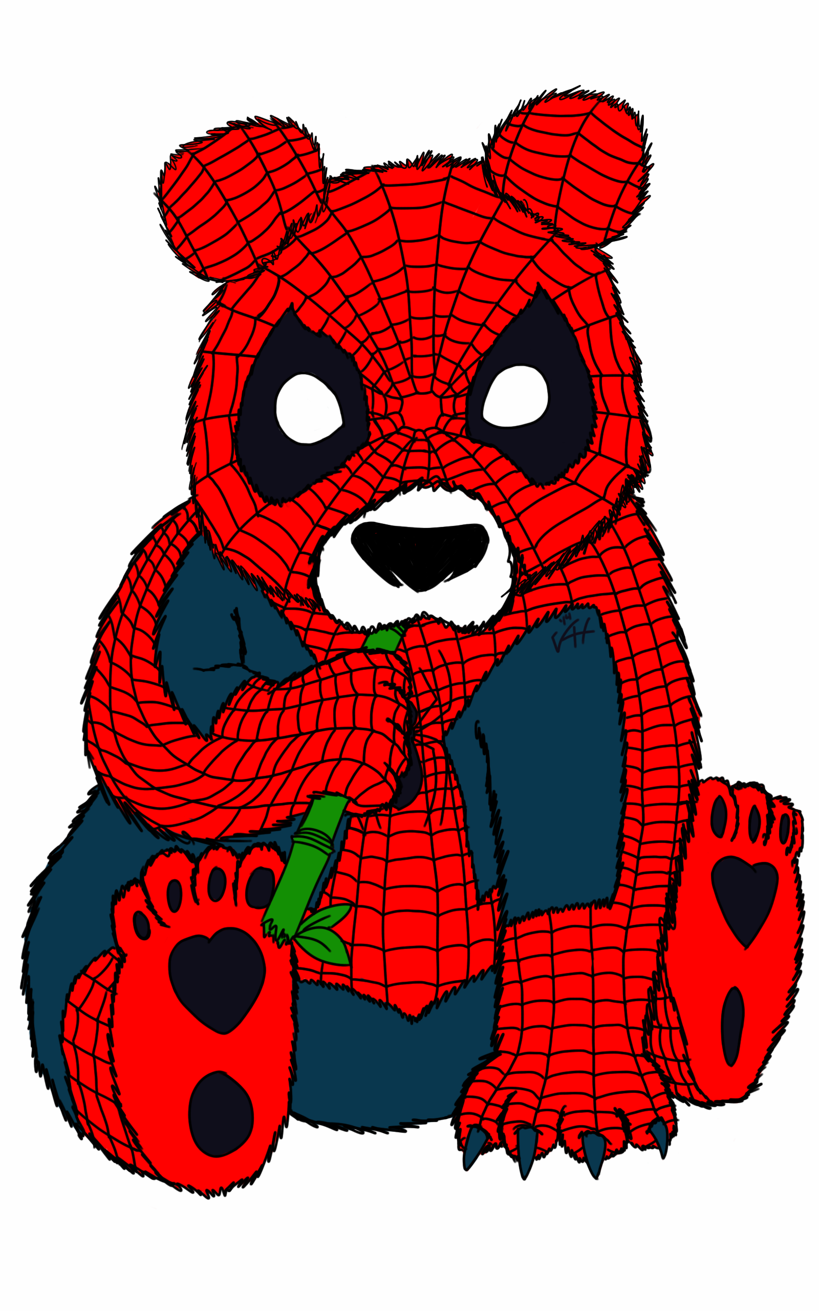 Spider-Panda by LucidArtist83 on DeviantArt