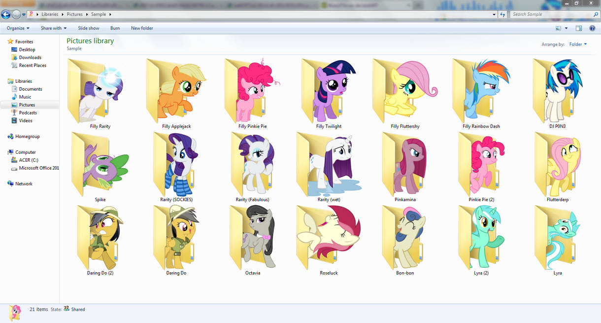 Pony Icon Pack 3 by Blues27Xx on DeviantArt