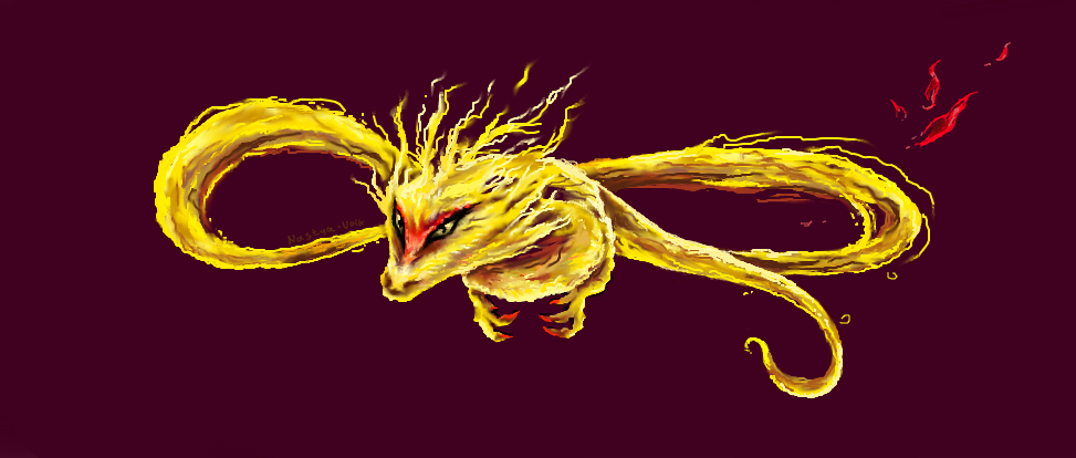 ~ Gold Dragon by Nastya-Volk on DeviantArt