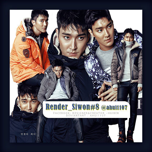 render #8 Siwon by ahui1107 by ahui1107 on DeviantArt