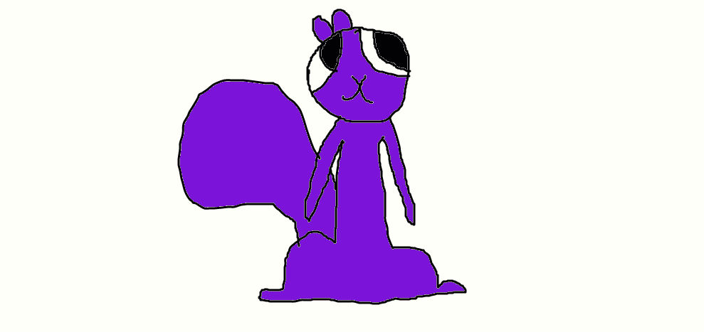 PPG STYLE Purple Squirrel by PrincessAmulet16 on DeviantArt