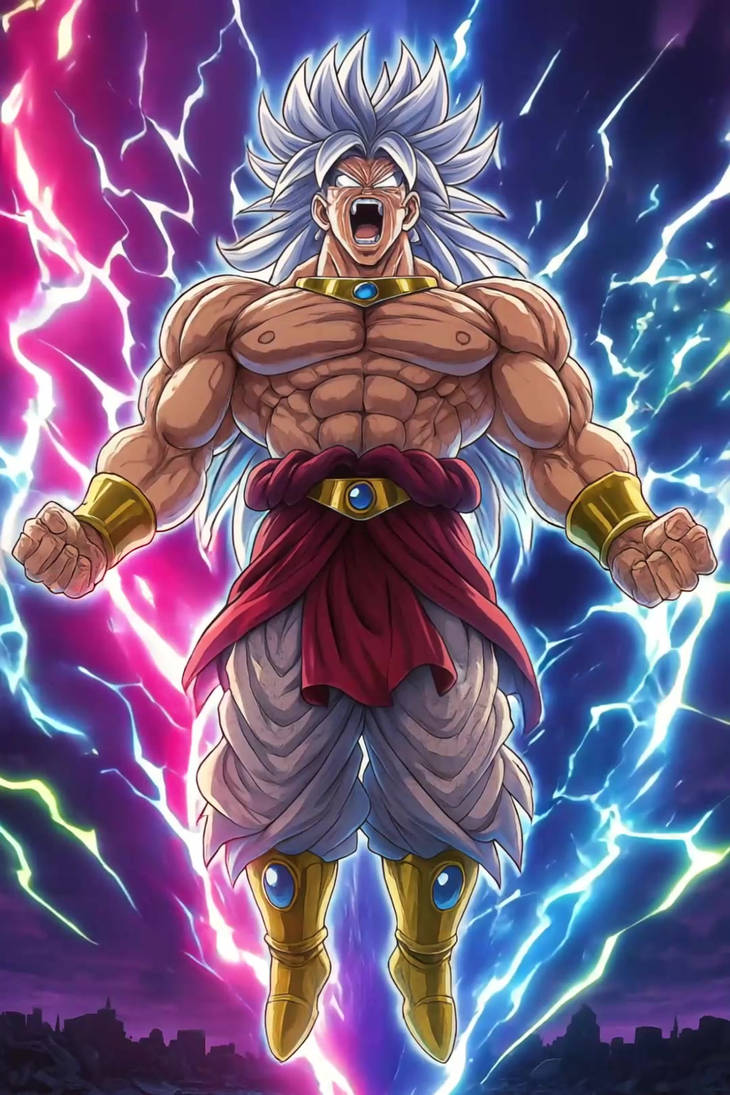 Ultra Instinct Broly + animation+sound! by SwineRider on DeviantArt