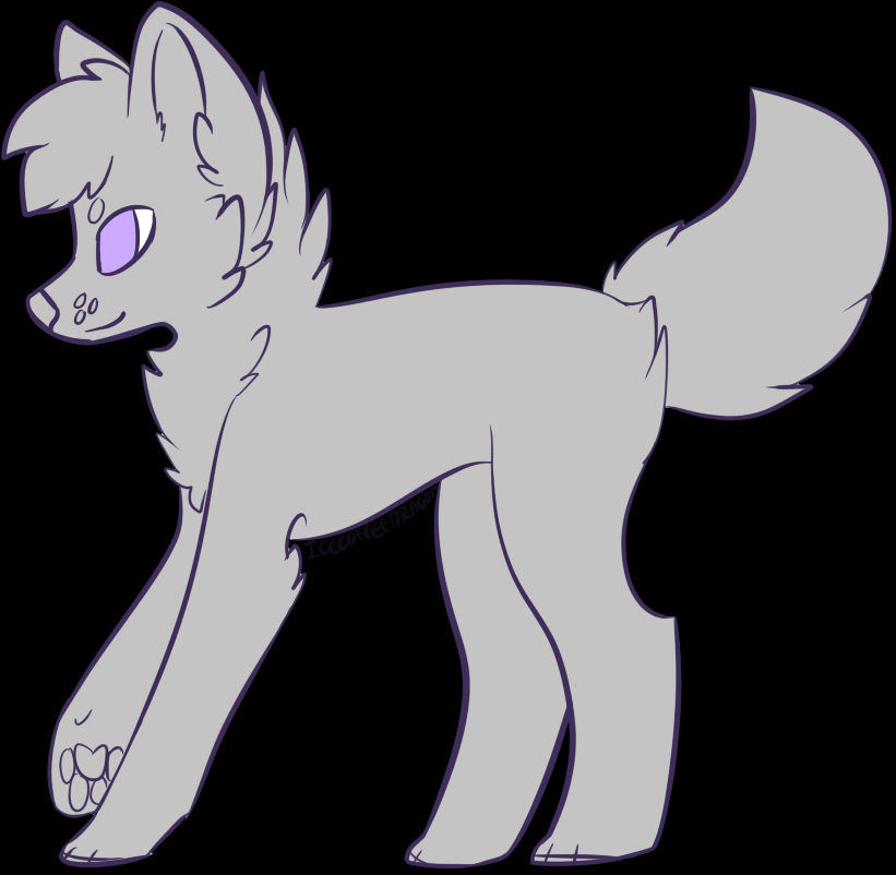 Chibi Puppy Lineart (FREE TO USE) by IceCoffeeDragon on DeviantArt