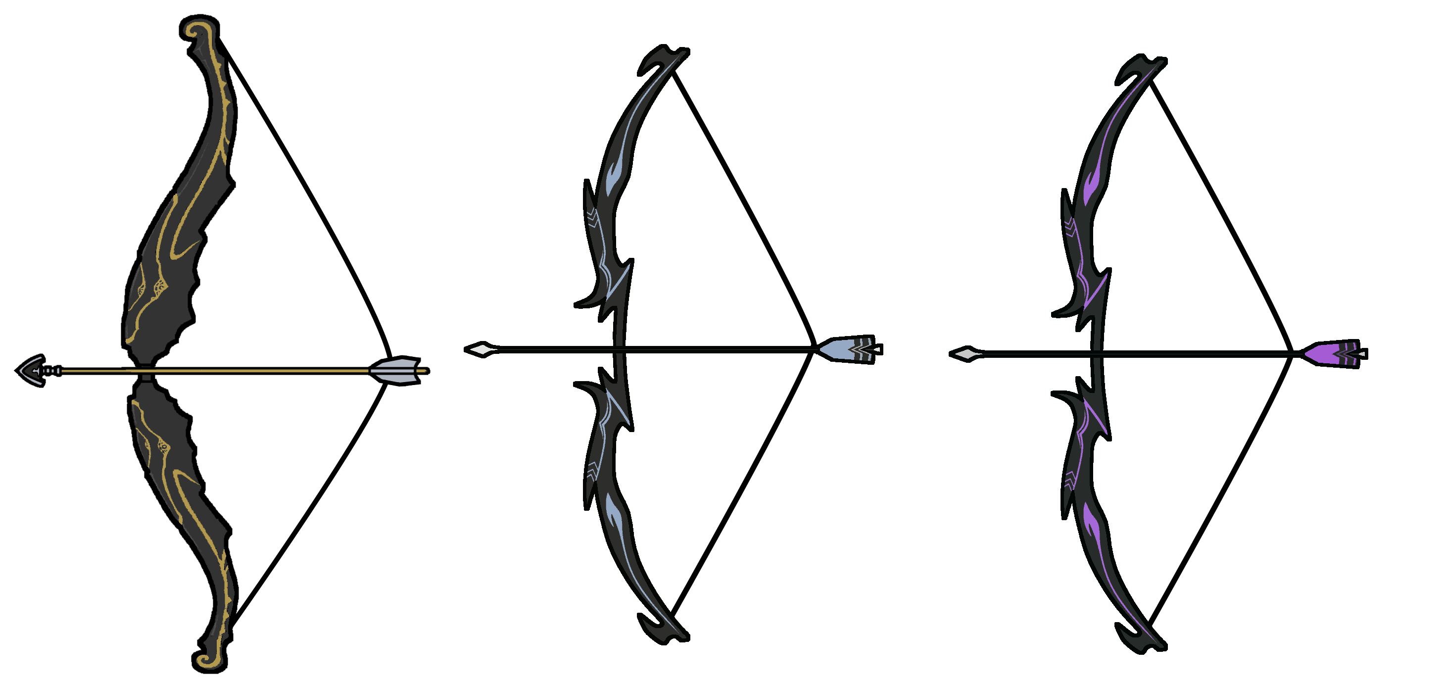 Walfas Custom Props: Atalanta's bow - Tauropolos by Midian-P on DeviantArt