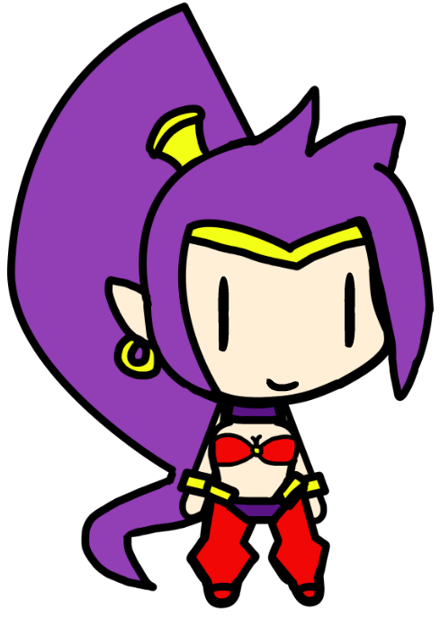 Walfas Custom Base: Shantae by Midian-P on DeviantArt