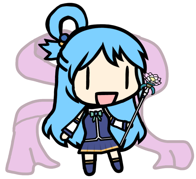 Walfas Custom Prop: Aqua's Staff and Cloth by Midian-P on DeviantArt