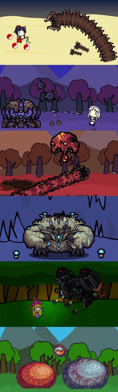 Walfas Custom: Terraria Calamity Mod Boss Pack 01 by Midian-P on DeviantArt