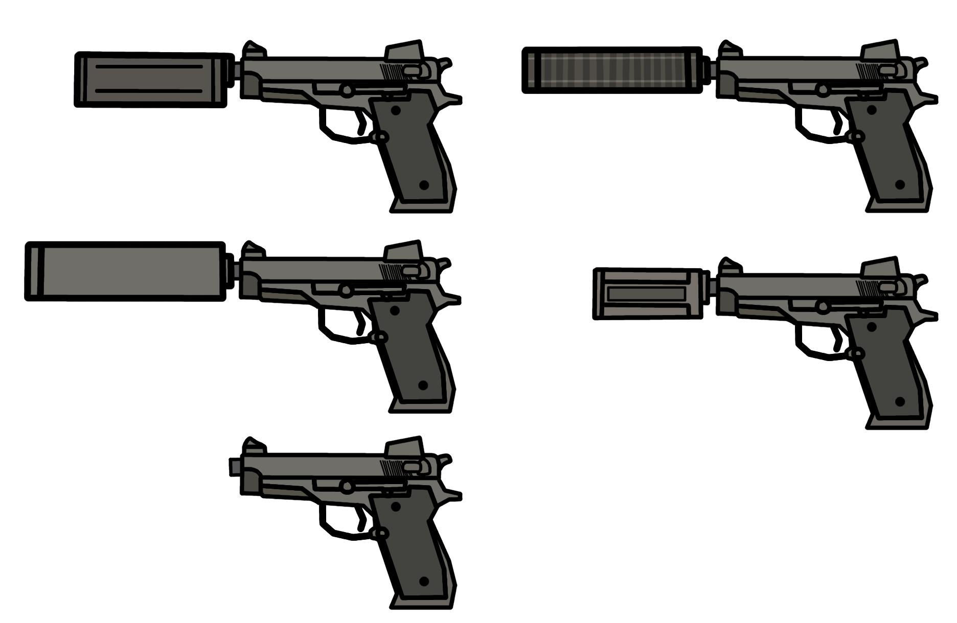 Walfas Custom Prop: Mk.22 Hush Puppy (PW) by Midian-P on DeviantArt