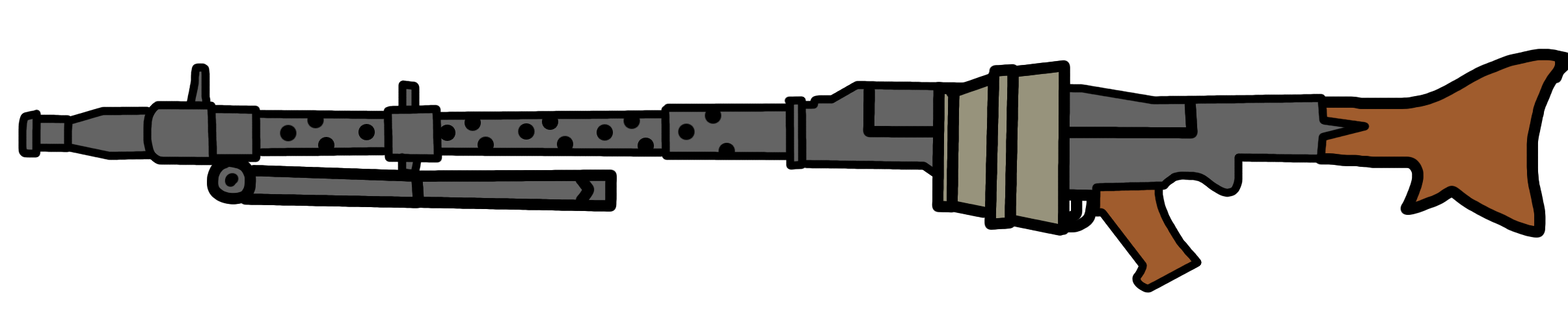 Walfas Custom Prop: MG-34 by Midian-P on DeviantArt