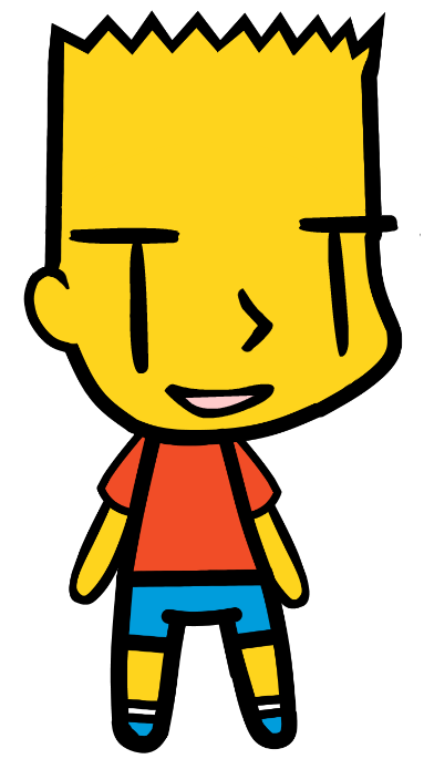 Walfas Custom Base: Bart Simpson by Midian-P on DeviantArt