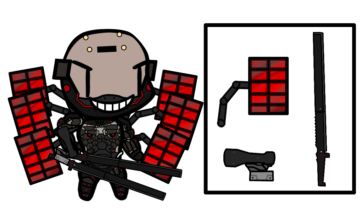 Walfas Custom: MGR Bloodlust and explosive armor by Midian-P on DeviantArt