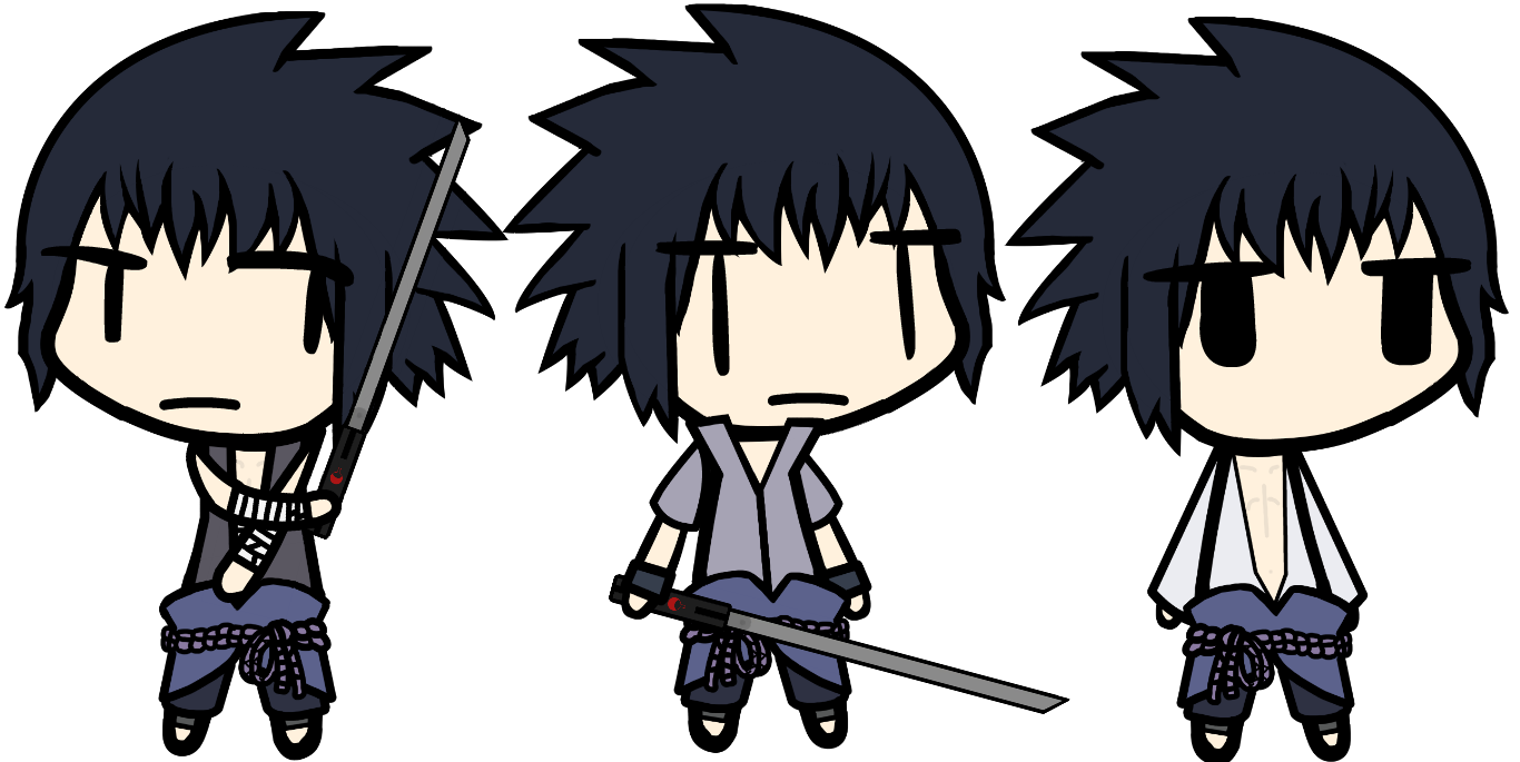 Walfas Custom Base: Sasuke Uchiha (Part2) by Midian-P on DeviantArt