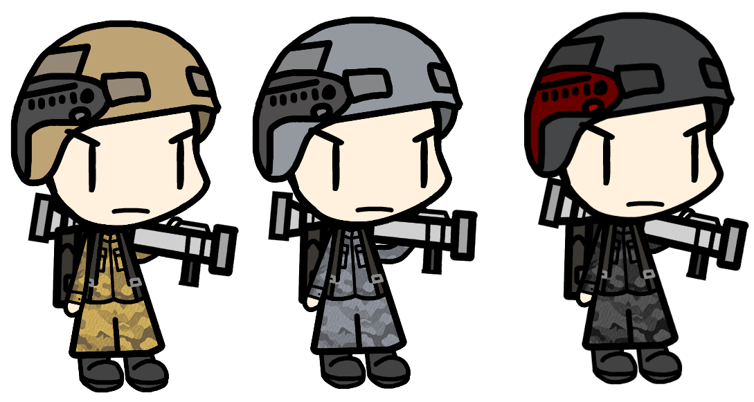 Walfas Custom Base: Rocket Soldier (TD) V2 by Midian-P on DeviantArt