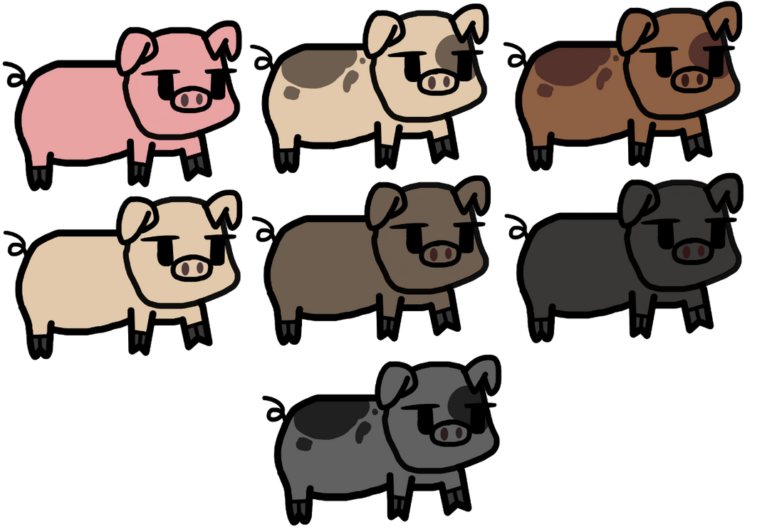 Walfas Custom Prop: Pig Pack Ver.01 by Midian-P on DeviantArt