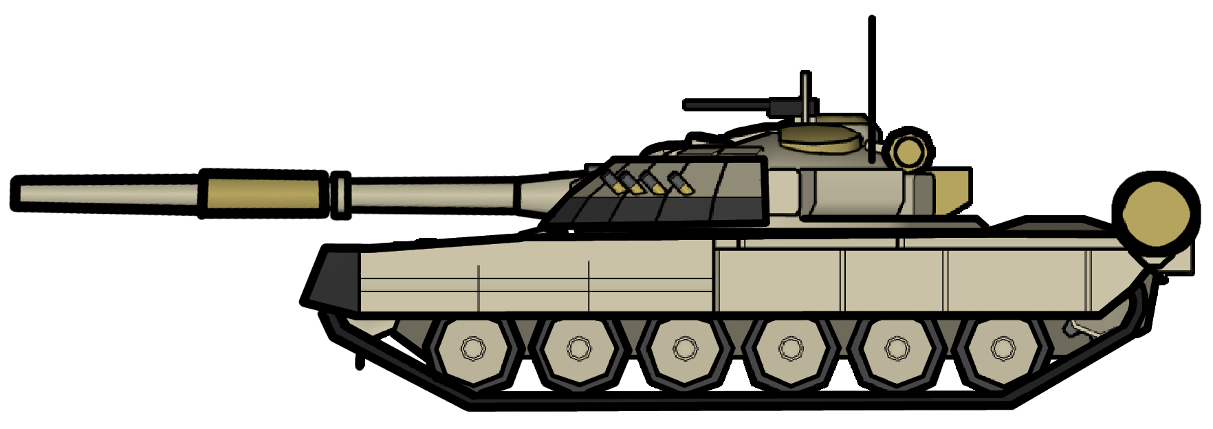 Walfas Custom Prop: T-80U by Midian-P on DeviantArt