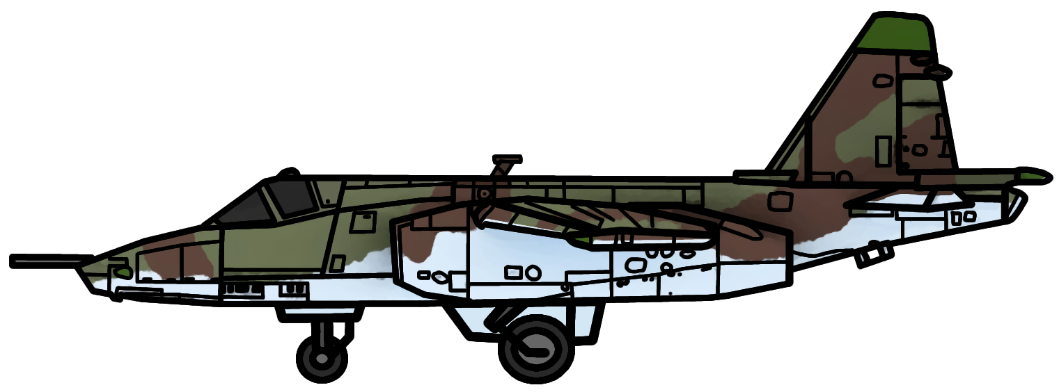 Walfas Custom Prop: Sukhoi Su-25 by Midian-P on DeviantArt