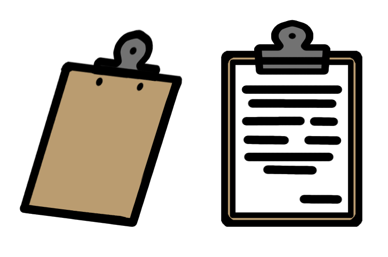 Walfas Custom Prop: Clipboard by Midian-P on DeviantArt