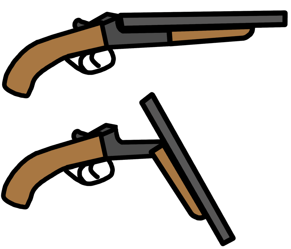 Walfas Custom Prop: Sawed-off Shotgun by Midian-P on DeviantArt