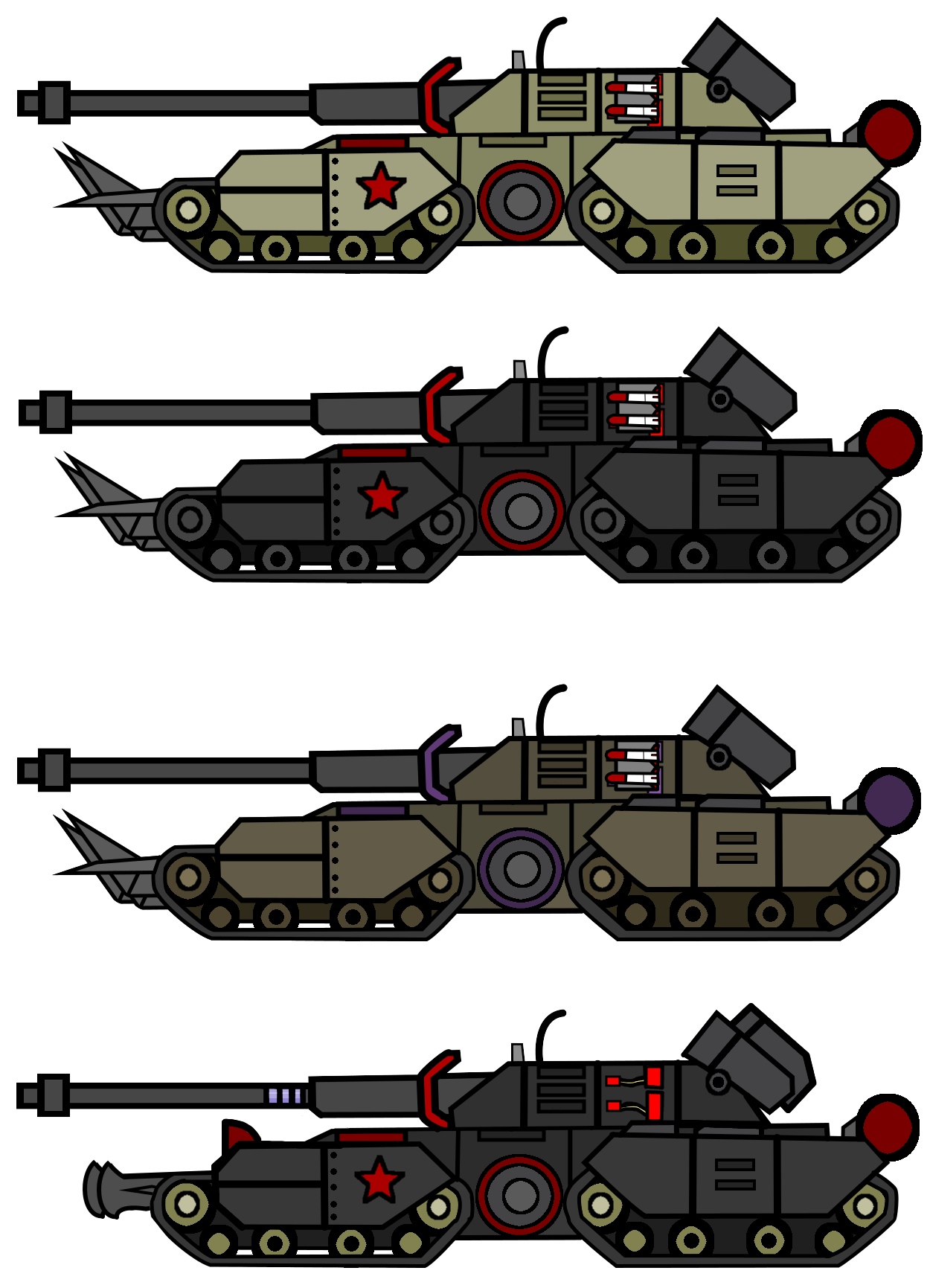 Walfas Custom: Soviet Apocalypse Tank (MO) V2 by Midian-P on DeviantArt