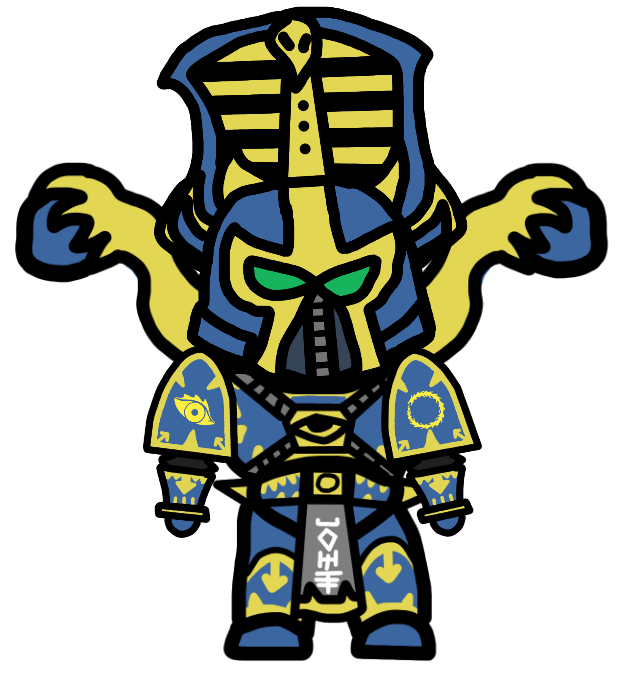 Walfas Custom Base: Thousand sons Marine (W40K) by Midian-P on DeviantArt