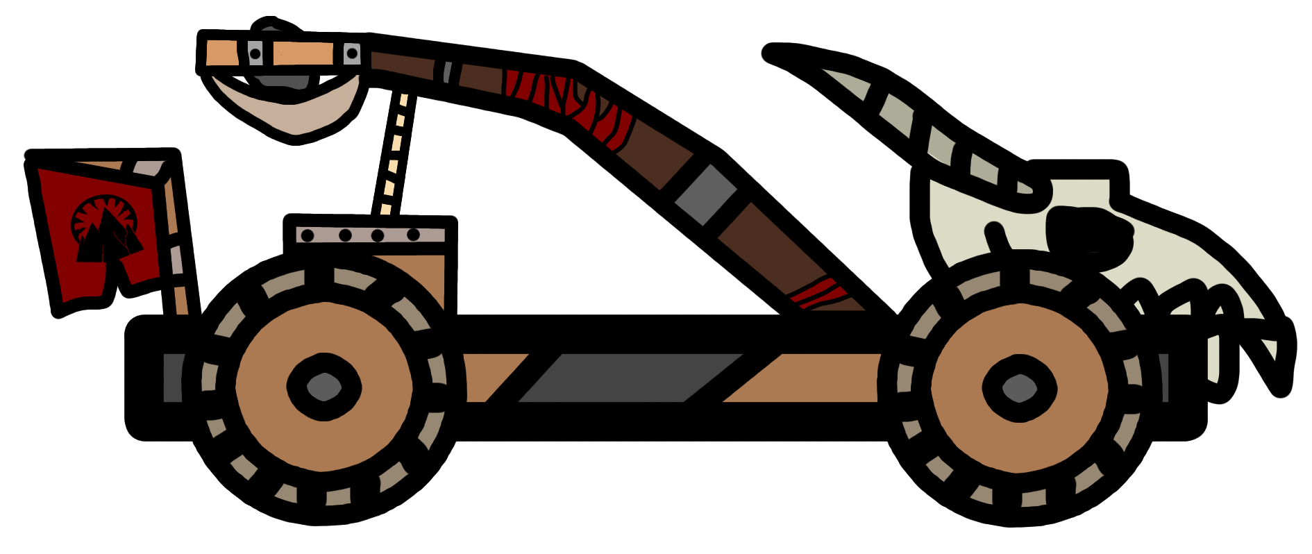 Walfas Custom: Orc Catapult (WC1) by Midian-P on DeviantArt