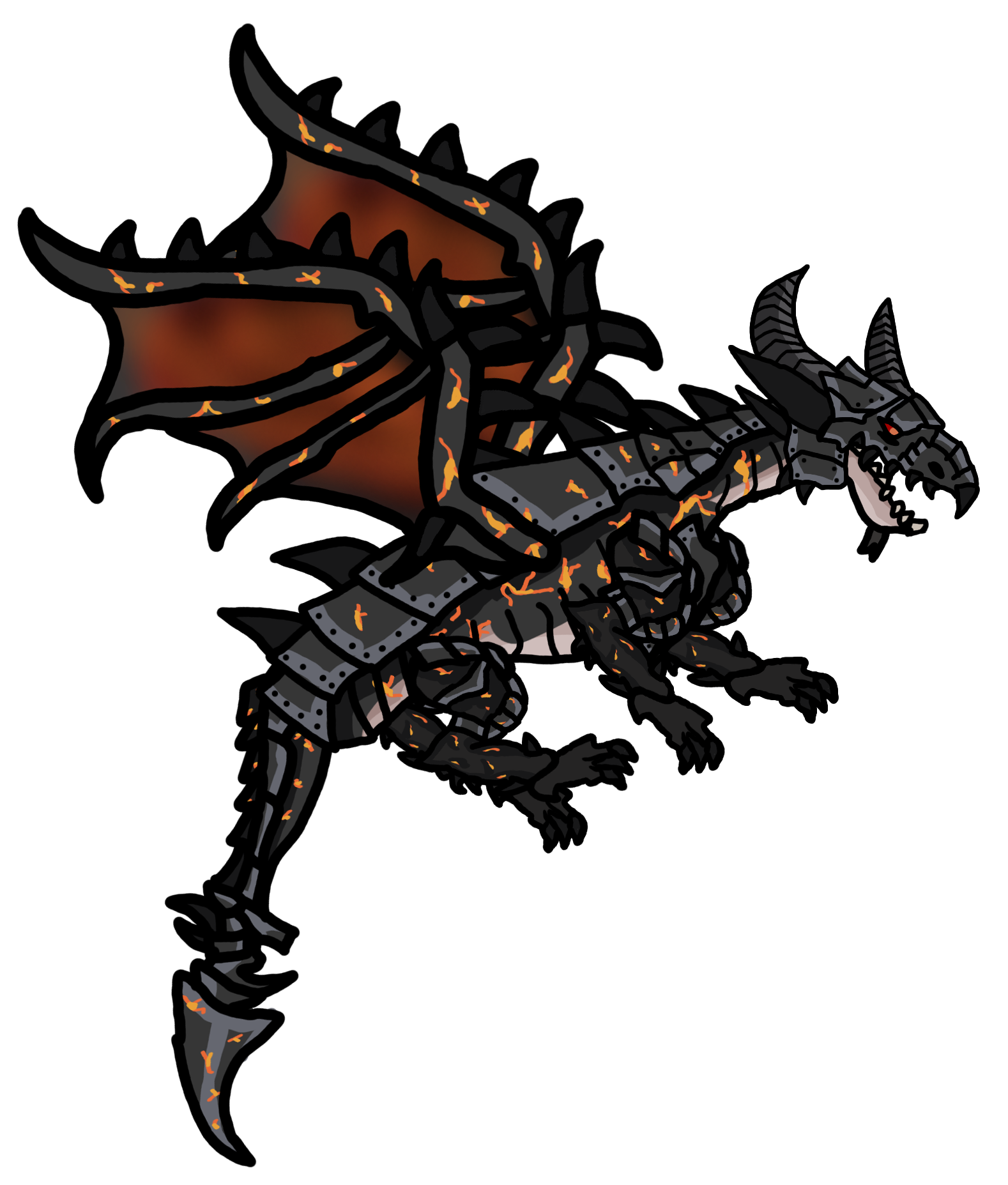 Walfas Custom Prop: Deathwing (WC2) by Midian-P on DeviantArt