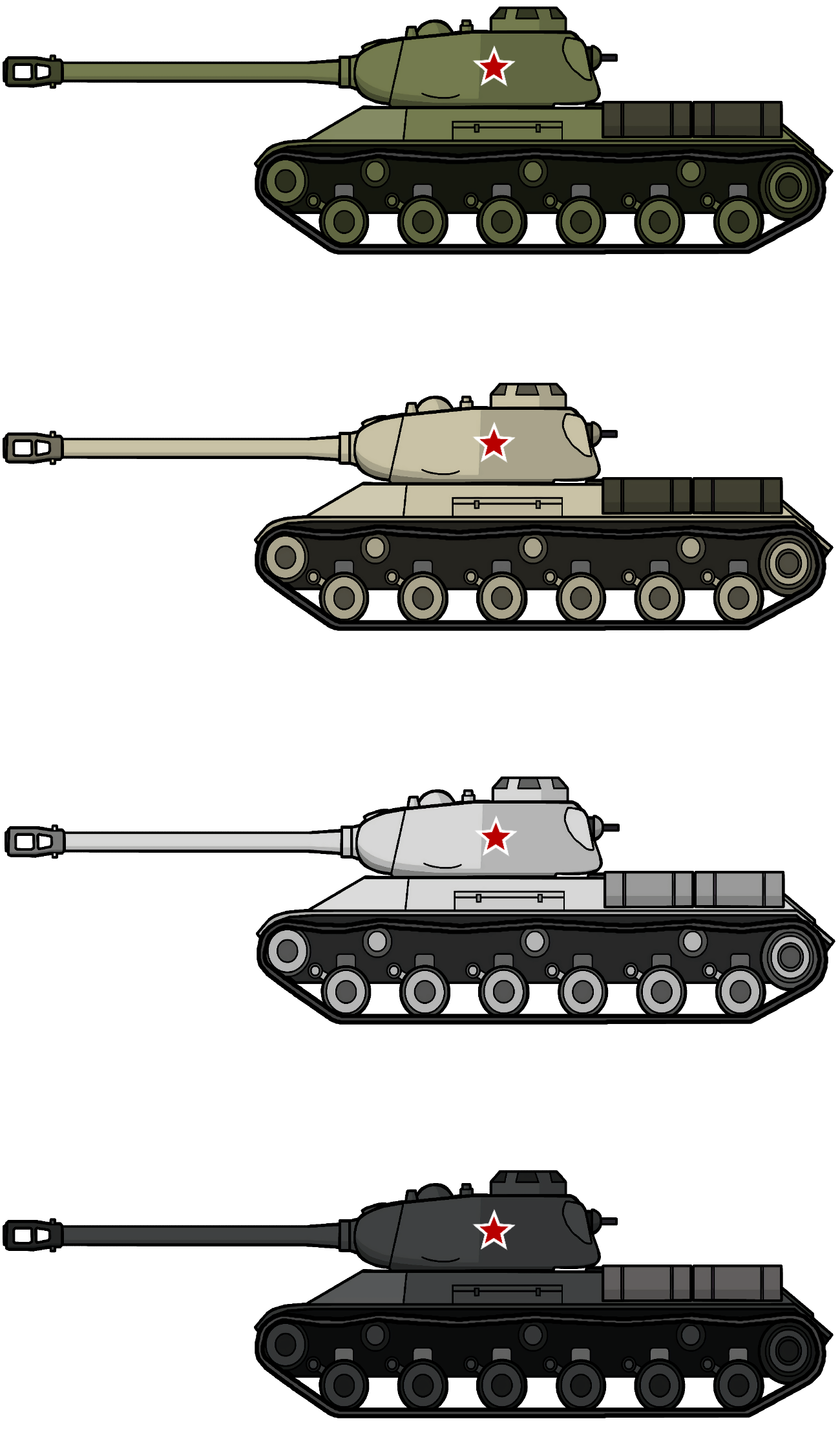 Walfas Custom Prop: Soviet IS-2 Heavy Tank by Midian-P on DeviantArt