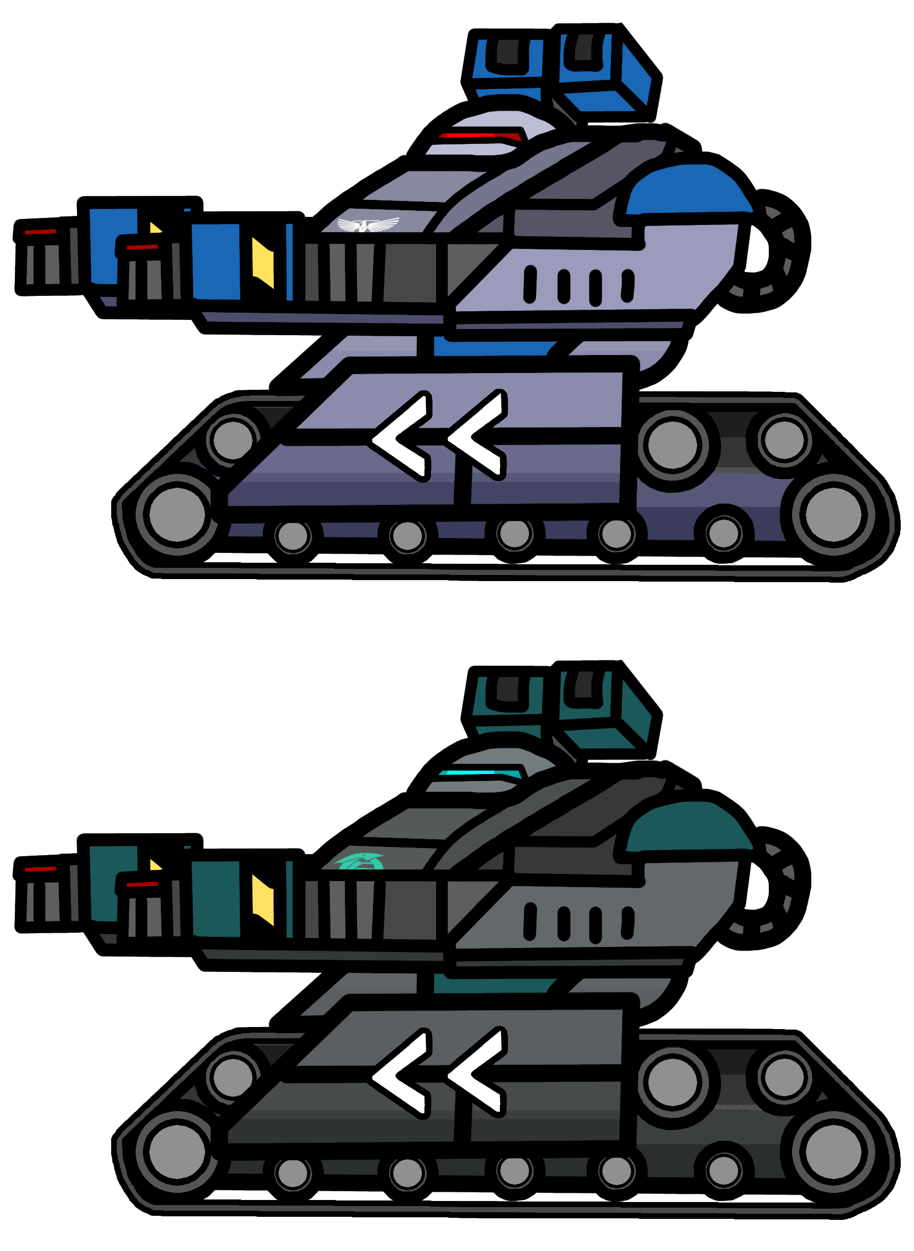 Walfas Custom: Allied Future Tank X-0 V2 (MO) by Midian-P on DeviantArt