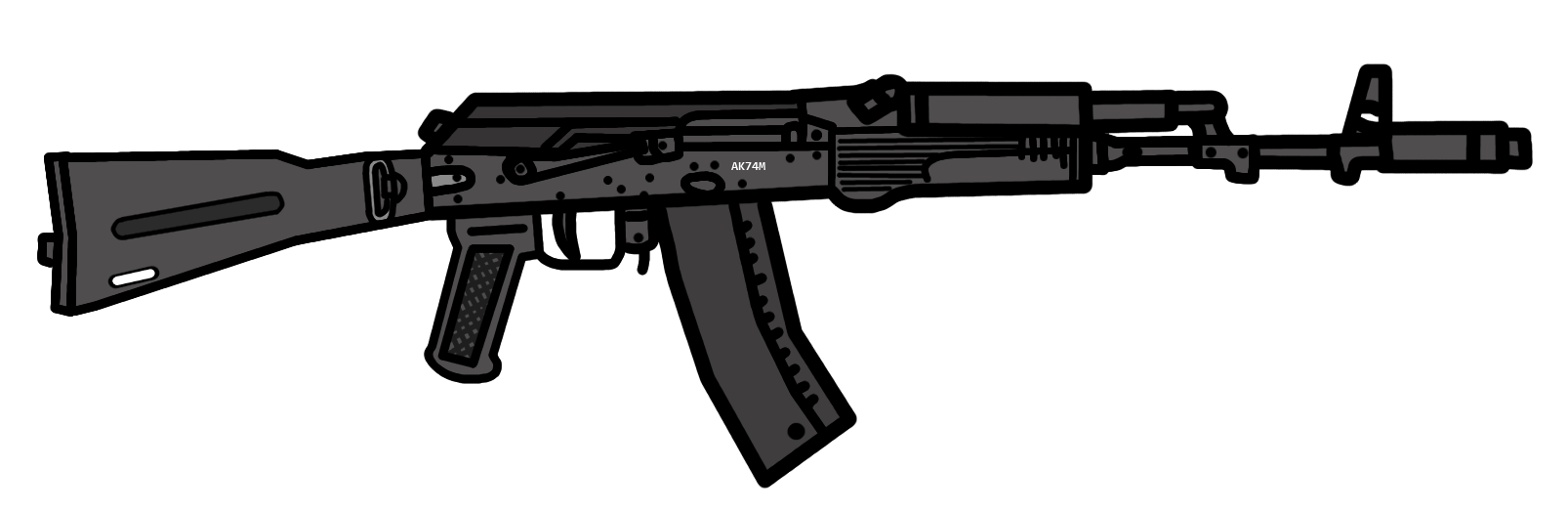Walfas Custom Prop: AK-74M V2 by Midian-P on DeviantArt