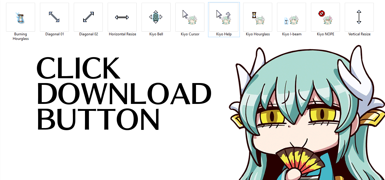 FGO Kiyohime Custom Mouse Cursor by Midian-P on DeviantArt