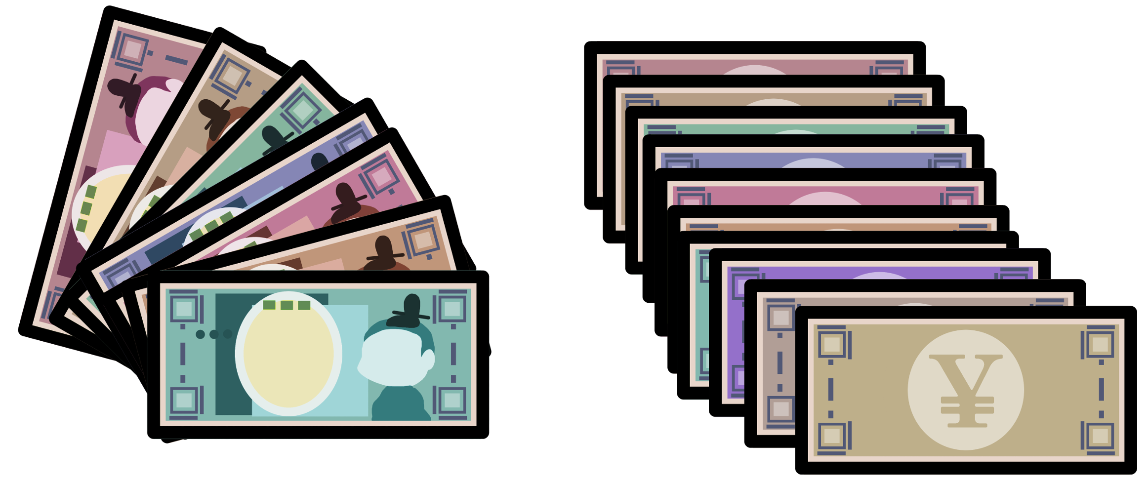 Walfas Custom Edit: Paper Money Yen Currency by Midian-P on DeviantArt