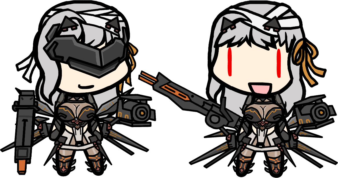 Walfas Custom Base: Modernia (GoV:Nikke) by Midian-P on DeviantArt