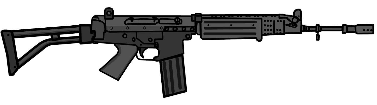 Walfas Custom Prop: FN FNC Assault Rifle by Midian-P on DeviantArt