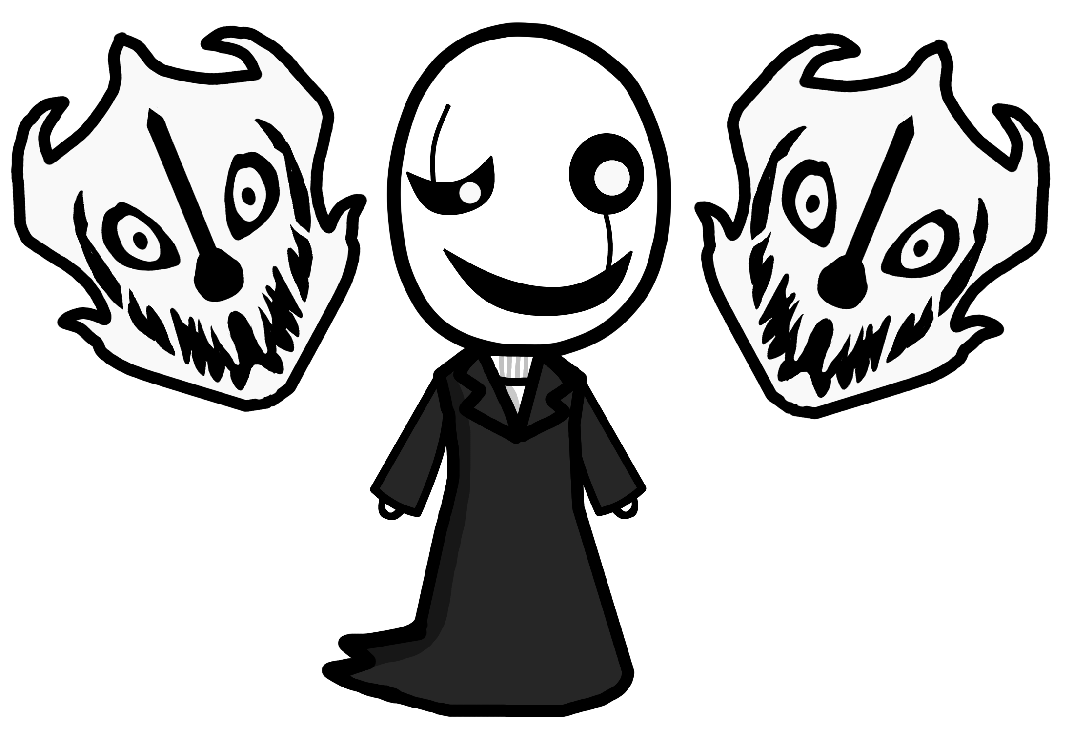 Walfas Custom Base: W. D. Gaster by Midian-P on DeviantArt