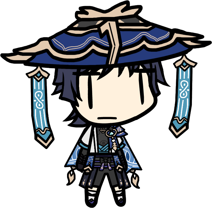 Walfas Custom Base: Wanderer (Genshin Impact) by Midian-P on DeviantArt