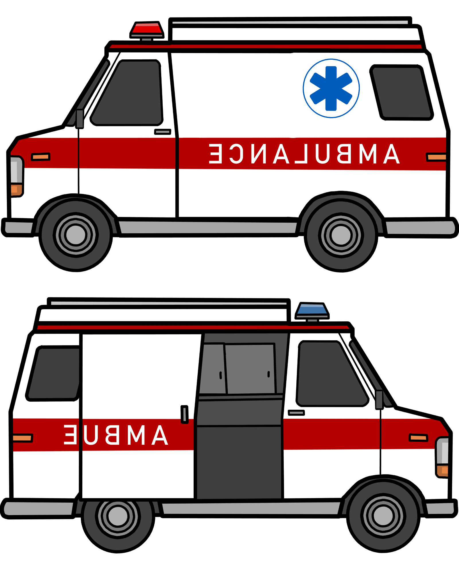 Walfas Custom Prop: Ambulance Set 01 by Midian-P on DeviantArt
