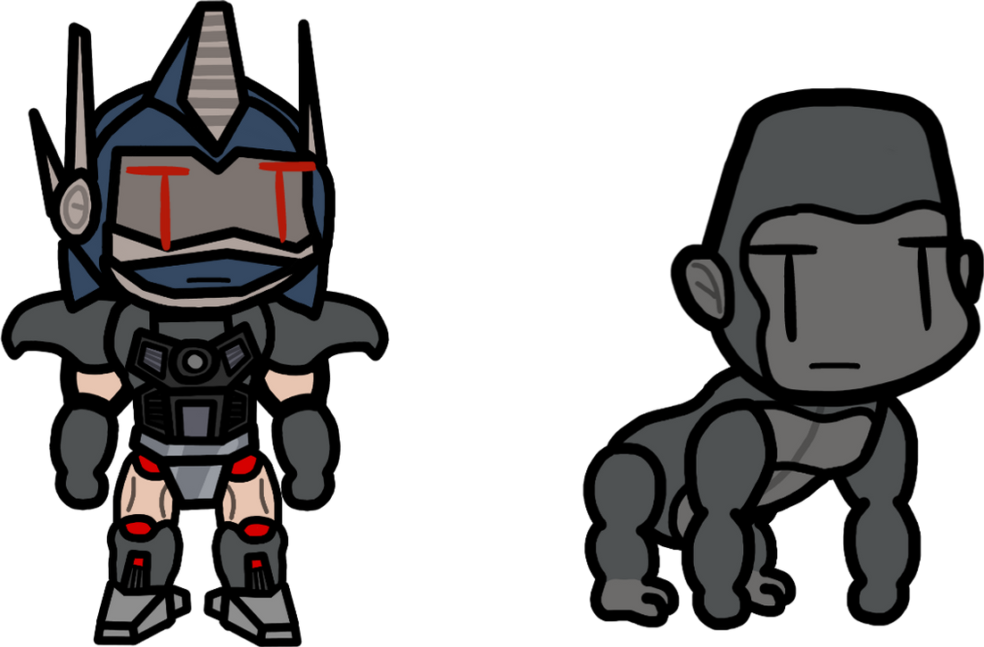 Walfas Custom Base: Optimus Primal (BW) by Midian-P on DeviantArt