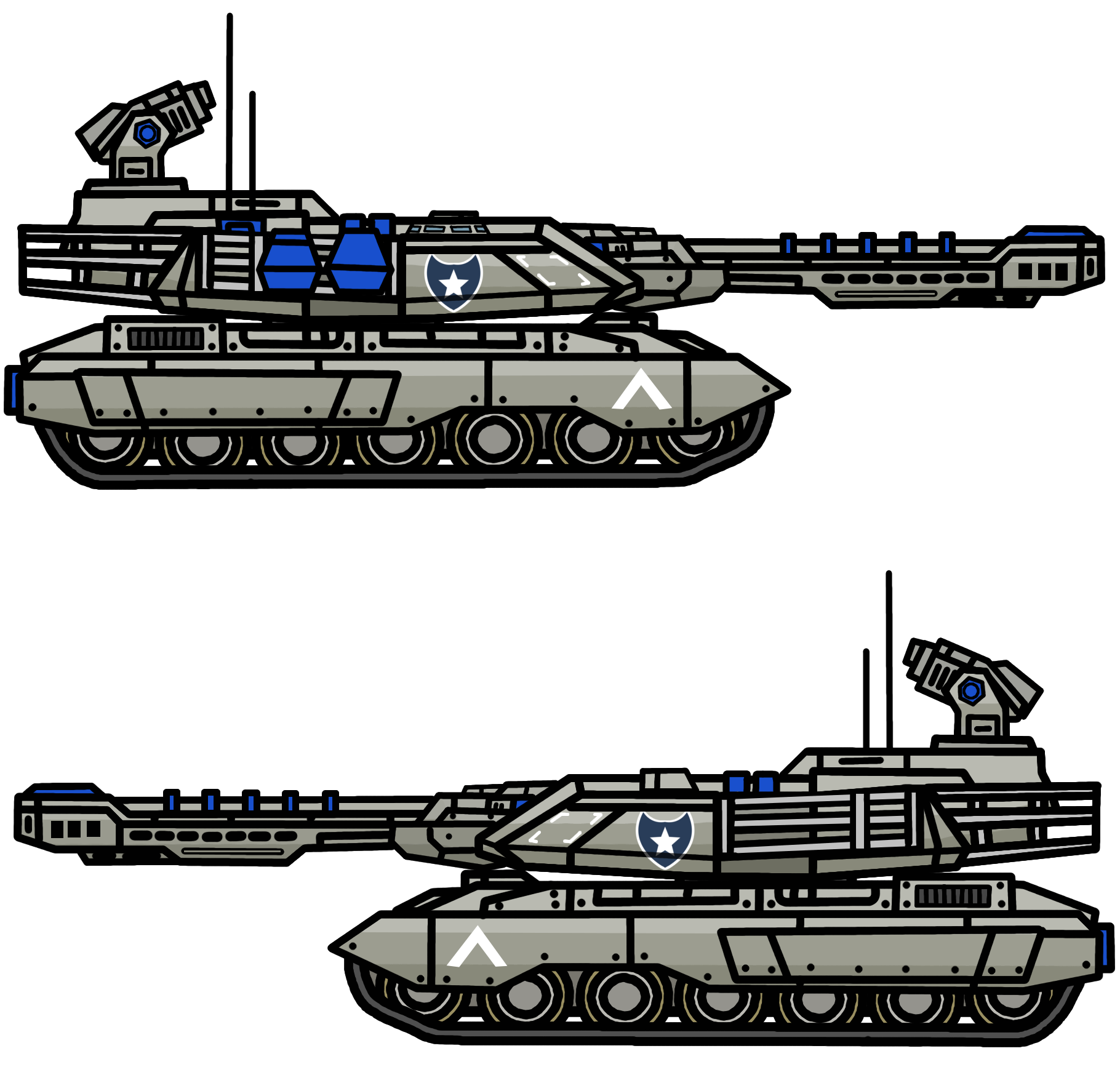 Walfas Custom: US Paladin Railgun Tank (M.P) by Midian-P on DeviantArt