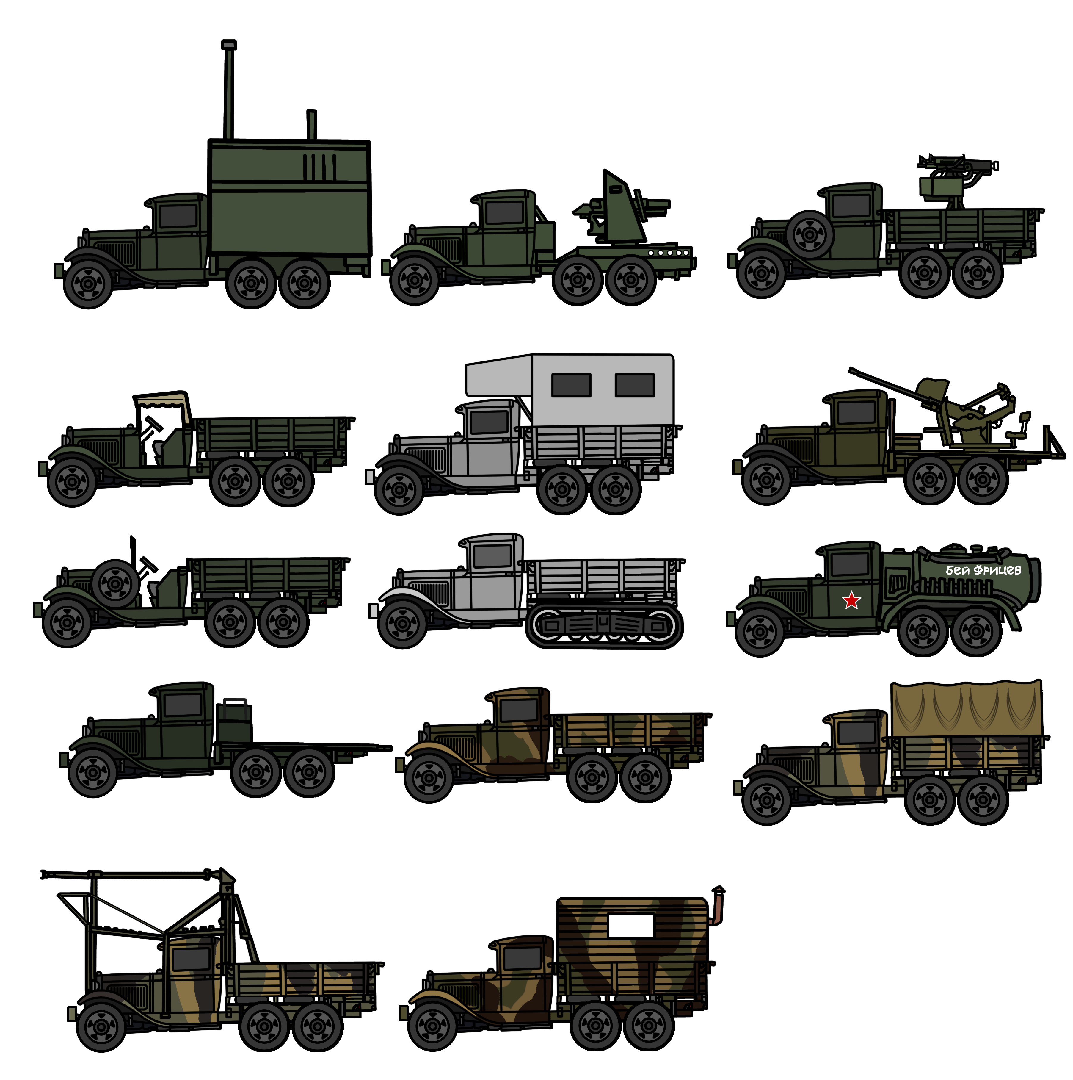 Walfas Custom Prop: GAZ-AAA by Midian-P on DeviantArt