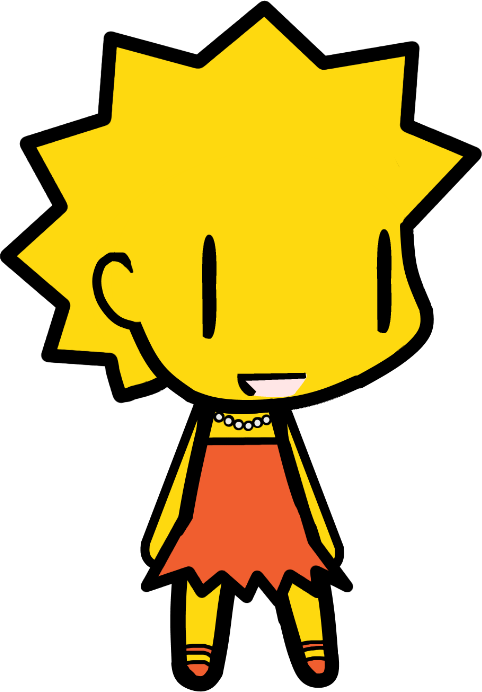 Walfas Custom Base: Lisa Simpson by Midian-P on DeviantArt