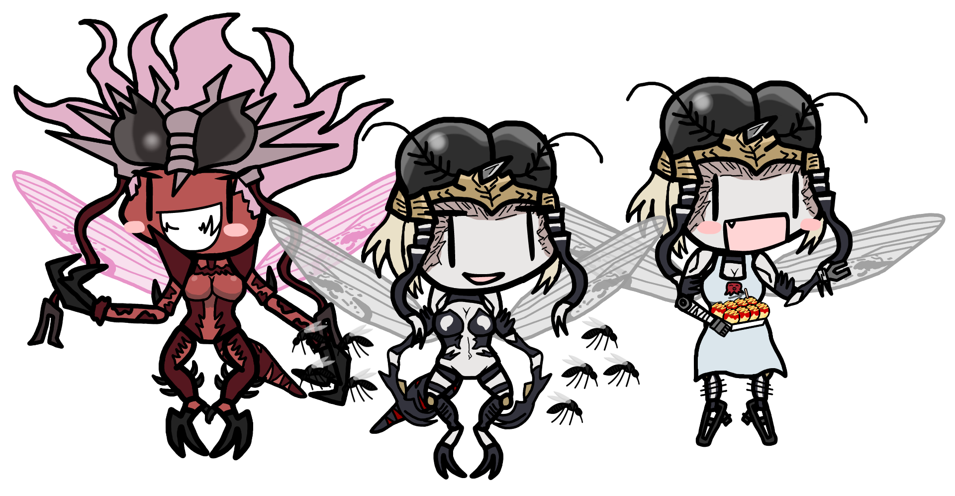 Walfas Custom Base Mosquito Girl Opm By Midian P On Deviantart