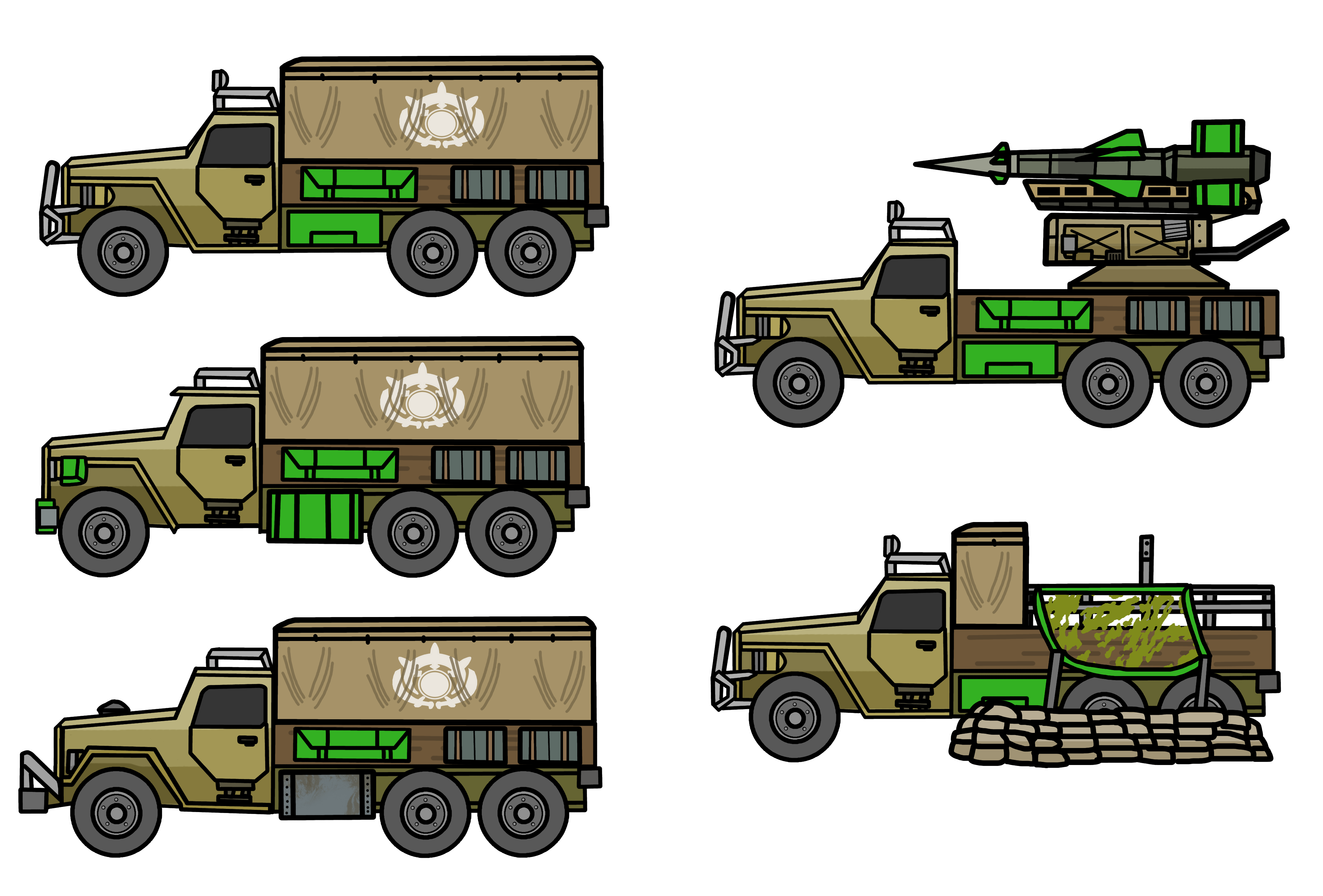 Walfas Custom: GLA Ural Truck (ROTR) by Midian-P on DeviantArt