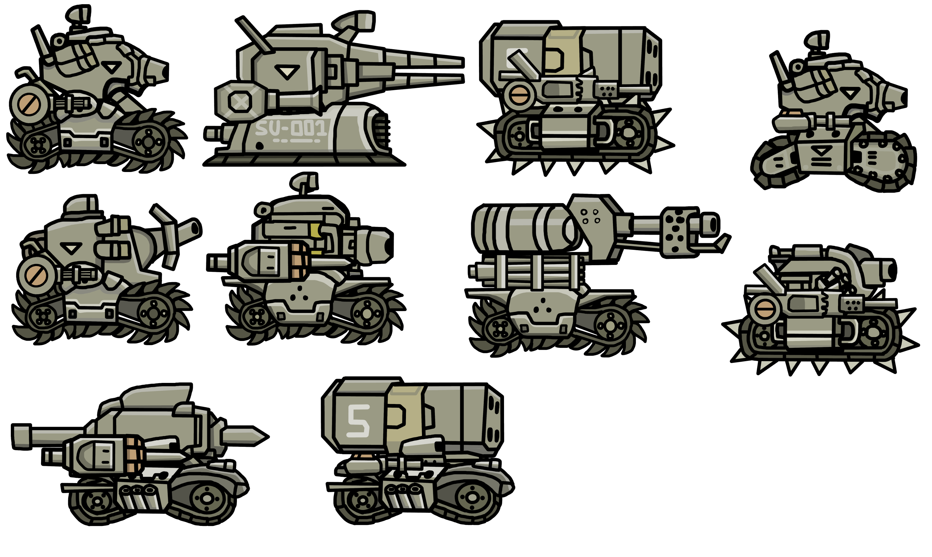 Walfas Custom Prop: SV-001 Metal Slug (MS) by Midian-P on DeviantArt