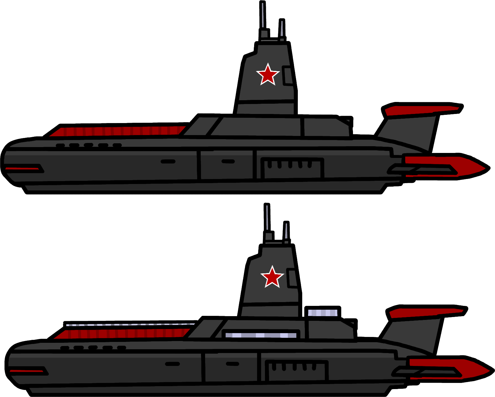 Walfas Custom: Soviet Typhoon Attack Sub (MO) by Midian-P on DeviantArt