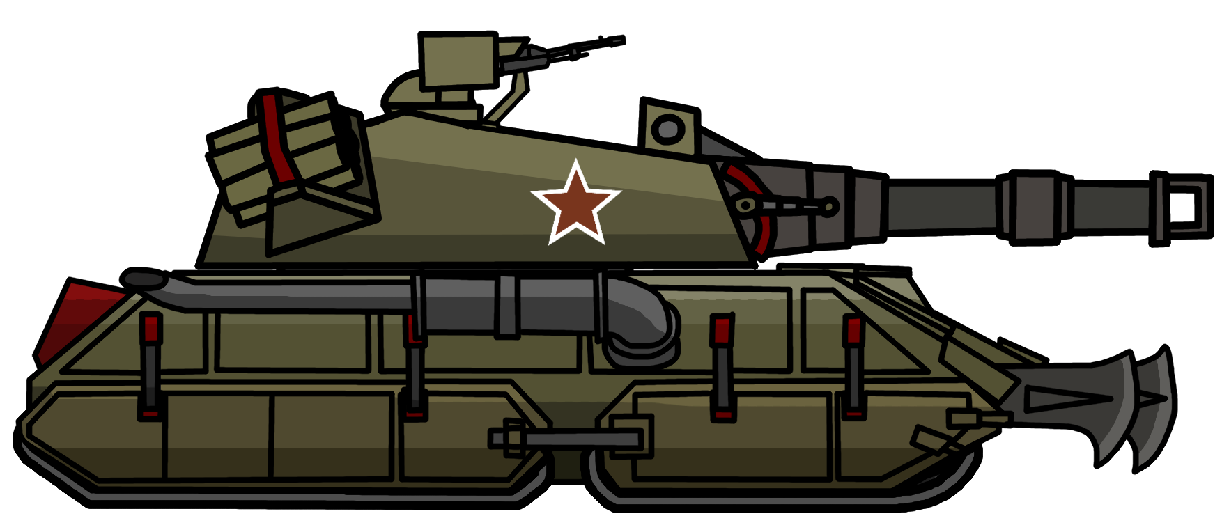 Walfas Custom: Soviet Apocalypse Tank (Ren2) by Midian-P on DeviantArt