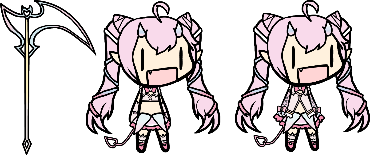 Walfas Custom Base: Chibidoki (Vtuber) by Midian-P on DeviantArt